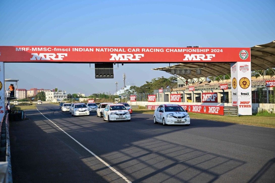 2024 - MRF MMSC FMSCI Indian National Car Racing Championship - Images ...