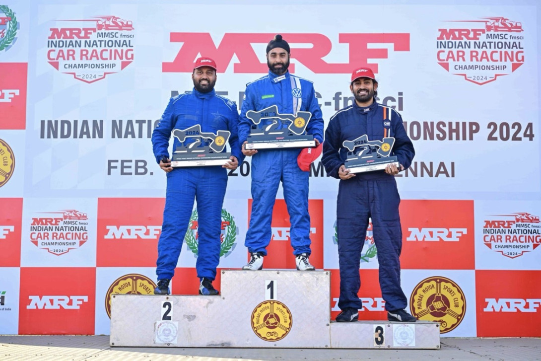 2024 - MRF MMSC FMSCI Indian National Car Racing Championship - Images ...