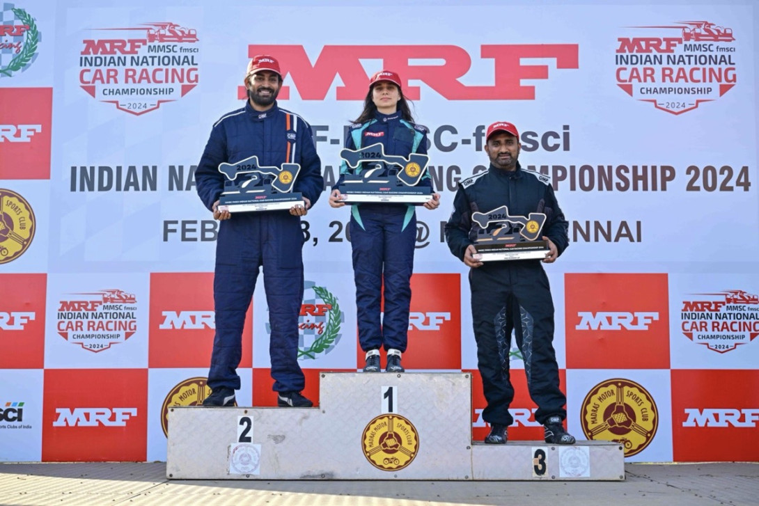 2024 - MRF MMSC FMSCI Indian National Car Racing Championship - Images ...